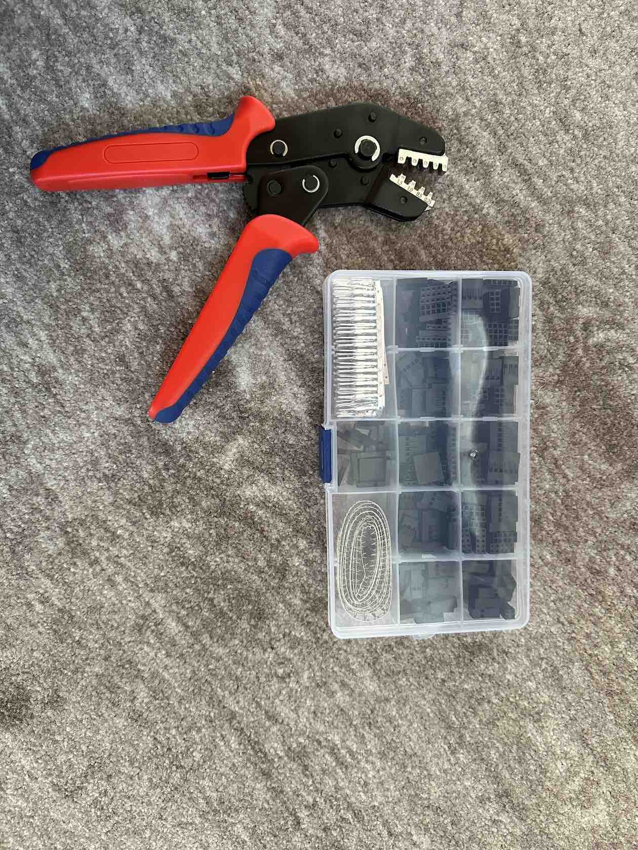 Assembly and wiring - The Bright Knight